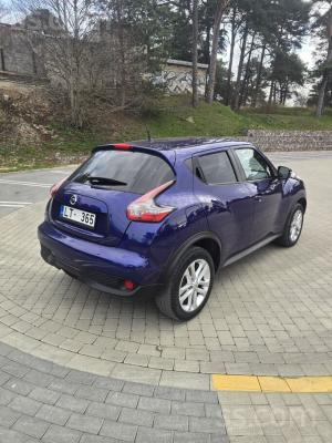 Zils Nissan Juke 2016 Ventspils, ar dzinēja tilpumu 1.60 L un nobraukumu 64 tūkst. km par 7950 €, foto 5 vietnē AUTOMOTO.COM.LV