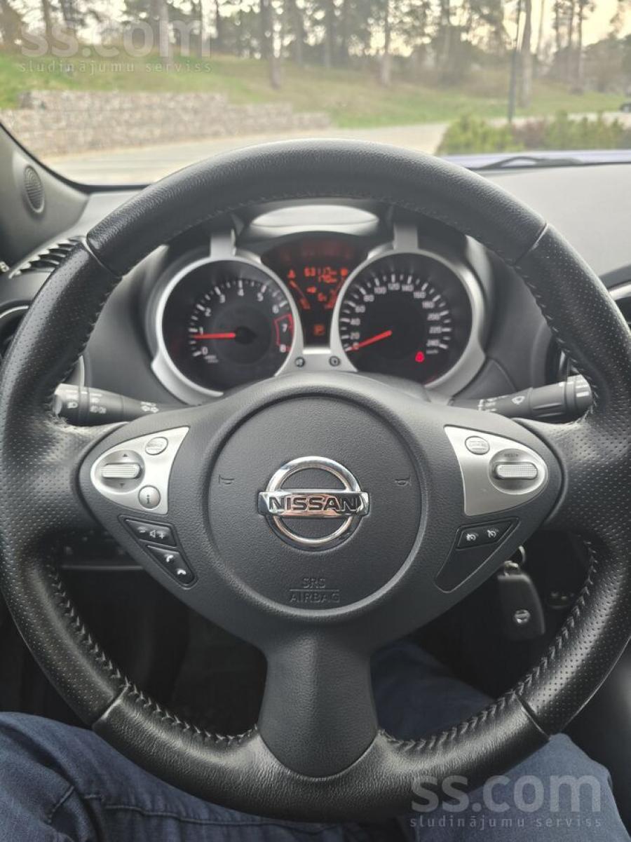 Zils Nissan Juke 2016 Ventspils, ar dzinēja tilpumu 1.60 L un nobraukumu 64 tūkst. km par 7950 €, foto 8 vietnē AUTOMOTO.COM.LV
