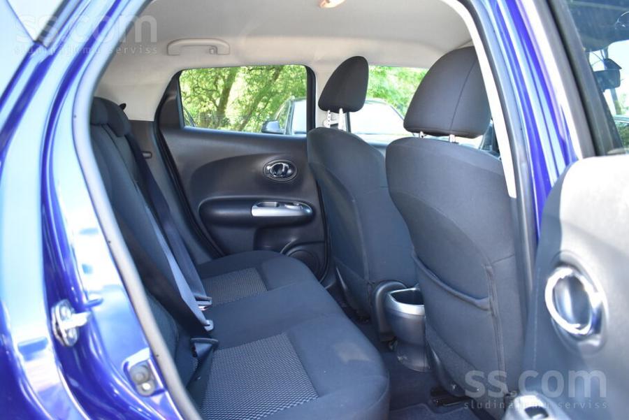 Blue Nissan Juke 2017 in Kuldiga, with an engine capacity of 1.60 L and mileage of 0 thousand km for 9350 €, photo 6 on AUTOMOTO.COM.LV