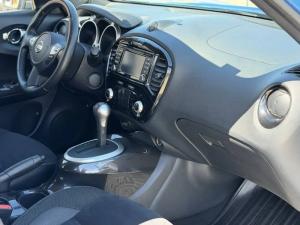 Blue Nissan Juke 2018 in Riga, with an engine capacity of 1.60 L and mileage of 0 thousand km for 8350 €, photo 15 on AUTOMOTO.COM.LV