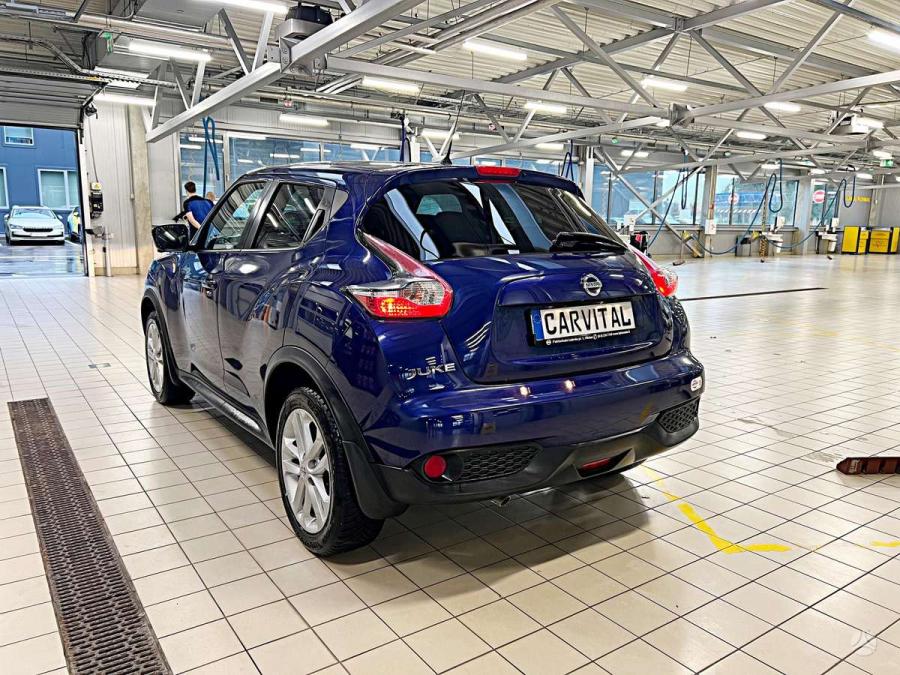 Zils Nissan Juke 2018 Viļņa, ar dzinēja tilpumu 1.60 L un nobraukumu 90 tūkst. km par 7999 €, foto 5 vietnē AUTOMOTO.COM.LV