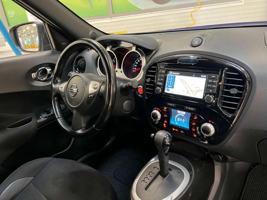 Zils Nissan Juke 2018 Viļņa, ar dzinēja tilpumu 1.60 L un nobraukumu 90 tūkst. km par 7999 €, foto 20 vietnē AUTOMOTO.COM.LV