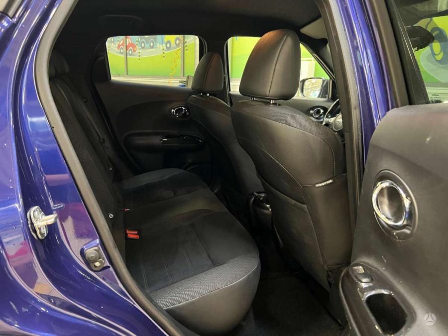 Zils Nissan Juke 2018 Viļņa, ar dzinēja tilpumu 1.60 L un nobraukumu 90 tūkst. km par 7999 €, foto 23 vietnē AUTOMOTO.COM.LV