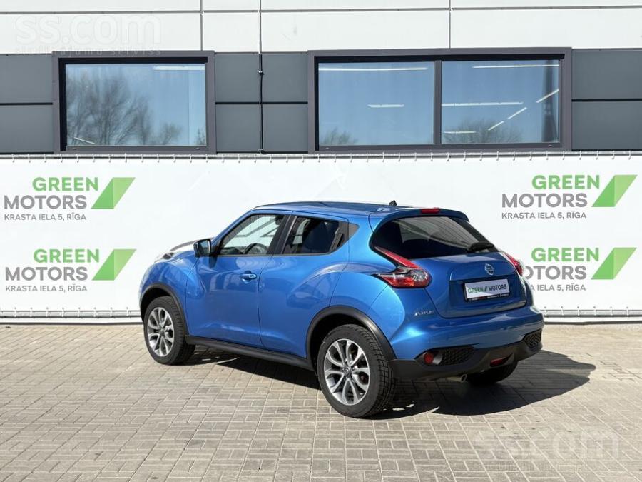 Zils Nissan Juke 2019 Rīga, ar dzinēja tilpumu 1.60 L un nobraukumu 54 tūkst. km par 9700 €, foto 4 vietnē AUTOMOTO.COM.LV