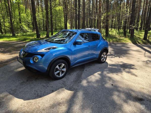 Zils Nissan Juke 2019 Viļņa, ar dzinēja tilpumu 1.60 L un nobraukumu 102 tūkst. km par 10500 €, foto 1 vietnē AUTOMOTO.COM.LV