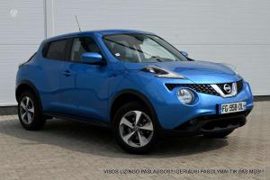 Zils Nissan Juke 2019 Kretinga, ar dzinēja tilpumu 1.46 L un nobraukumu 106 tūkst. km par 9499 €, foto  vietnē AUTOMOTO.COM.LV