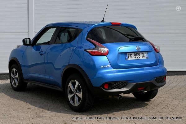 Blue Nissan Juke 2019 in Kretinga, with an engine capacity of 1.46 L and mileage of 106 thousand km for 9499 €, photo 9 on AUTOMOTO.COM.LV