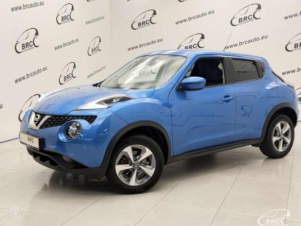 Nissan Juke 2019 Viļņa vietnē Zils Nissan Juke 2019 Viļņa, ar dzinēja tilpumu 1.60 L un nobraukumu 102 tūkst. km par 10900 €, foto 1 vietnē AUTOMOTO.COM.LV