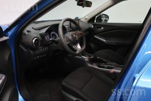 Blue Nissan Juke 2021 in Riga, with an engine capacity of 1.00 L and mileage of 61 thousand km for 14390 €, photo 8 on AUTOMOTO.COM.LV