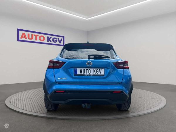 Blue Nissan Juke 2021 in Kaunas, with an engine capacity of 1.00 L and mileage of 81 thousand km for 15999 €, photo 4 on AUTOMOTO.COM.LV