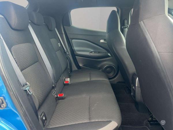 Blue Nissan Juke 2021 in Kaunas, with an engine capacity of 1.00 L and mileage of 81 thousand km for 15999 €, photo 10 on AUTOMOTO.COM.LV