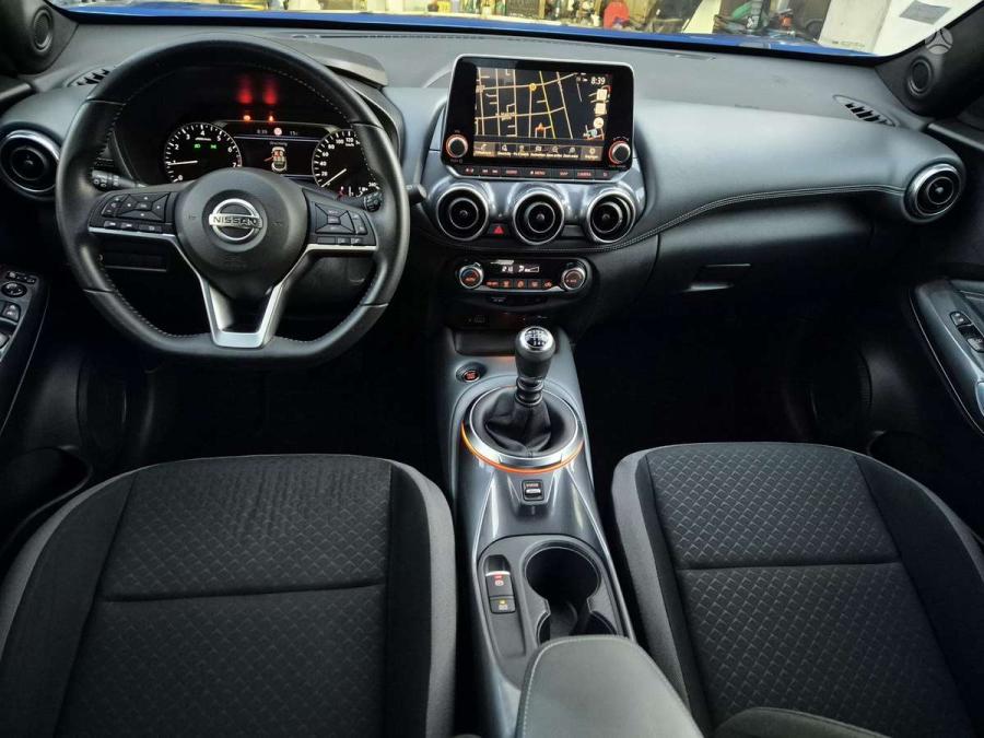 Blue Nissan Juke 2021 in Taurage, with an engine capacity of 1.00 L and mileage of 97 thousand km for 12300 €, photo 14 on AUTOMOTO.COM.LV