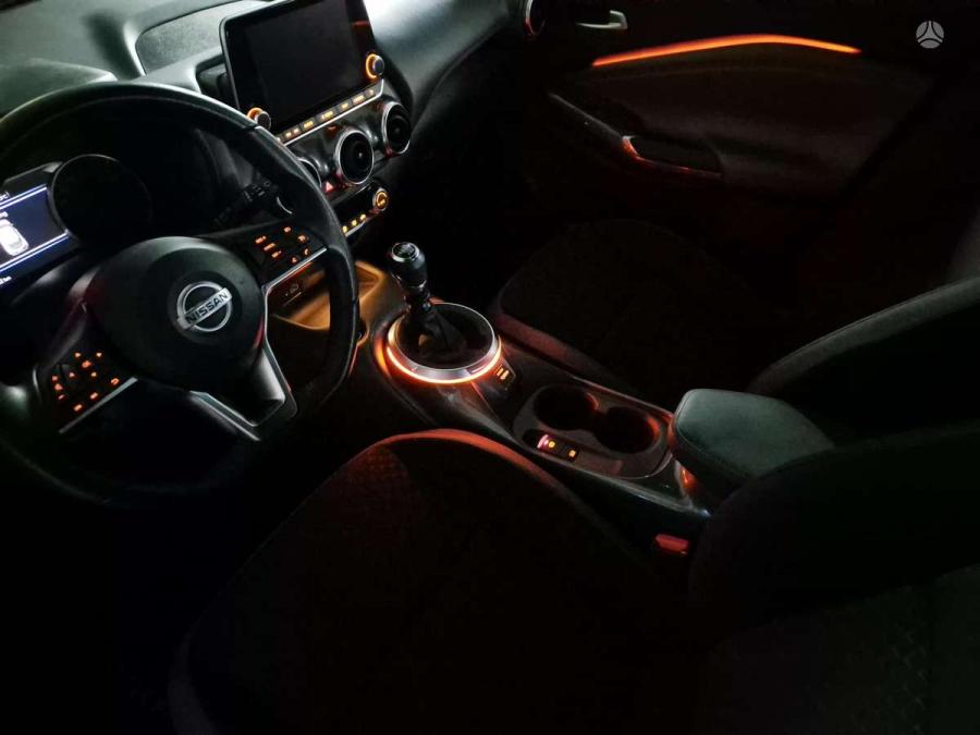 Blue Nissan Juke 2021 in Taurage, with an engine capacity of 1.00 L and mileage of 97 thousand km for 12300 €, photo 25 on AUTOMOTO.COM.LV