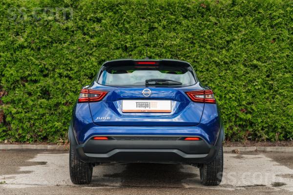 Blue Nissan Juke 2022 in Riga, with an engine capacity of 1.00 L and mileage of 31 thousand km for 13650 €, photo 7 on AUTOMOTO.COM.LV