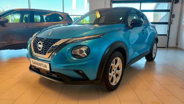 Zils Nissan Juke 2022 Šauļi, ar dzinēja tilpumu 1.00 L un nobraukumu 68 tūkst. km par 15300 €, foto 1 vietnē AUTOMOTO.COM.LV