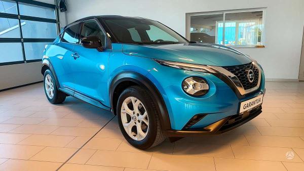 Zils Nissan Juke 2022 Šauļi, ar dzinēja tilpumu 1.00 L un nobraukumu 68 tūkst. km par 15300 €, foto 2 vietnē AUTOMOTO.COM.LV