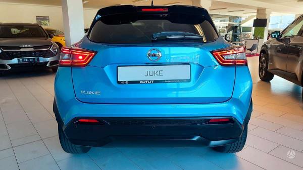 Zils Nissan Juke 2022 Šauļi, ar dzinēja tilpumu 1.00 L un nobraukumu 68 tūkst. km par 15300 €, foto 4 vietnē AUTOMOTO.COM.LV