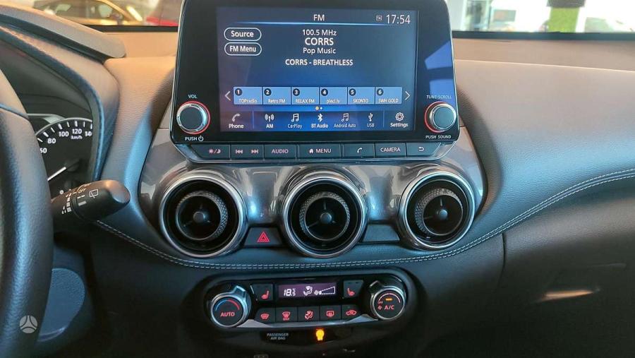 Zils Nissan Juke 2022 Šauļi, ar dzinēja tilpumu 1.00 L un nobraukumu 68 tūkst. km par 14550 €, foto 16 vietnē AUTOMOTO.COM.LV