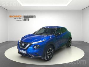 Zils Nissan Juke 2025 Rīga, ar dzinēja tilpumu 1.00 L un nobraukumu 26 tūkst. km par 20490 €, foto 1 vietnē AUTOMOTO.COM.LV