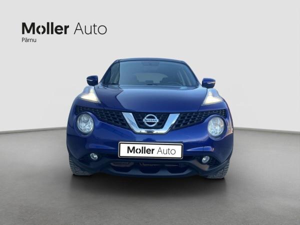 Zils Nissan Juke 2015 Pērnava, ar dzinēja tilpumu 1.60 L un nobraukumu 130 tūkst. km par 8050 €, foto 3 vietnē AUTOMOTO.COM.LV