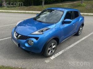 Blue Nissan Juke 2018 in Valka, with an engine capacity of 1.60 L and mileage of 88 thousand km for 9000 €, photo  on AUTOMOTO.COM.LV