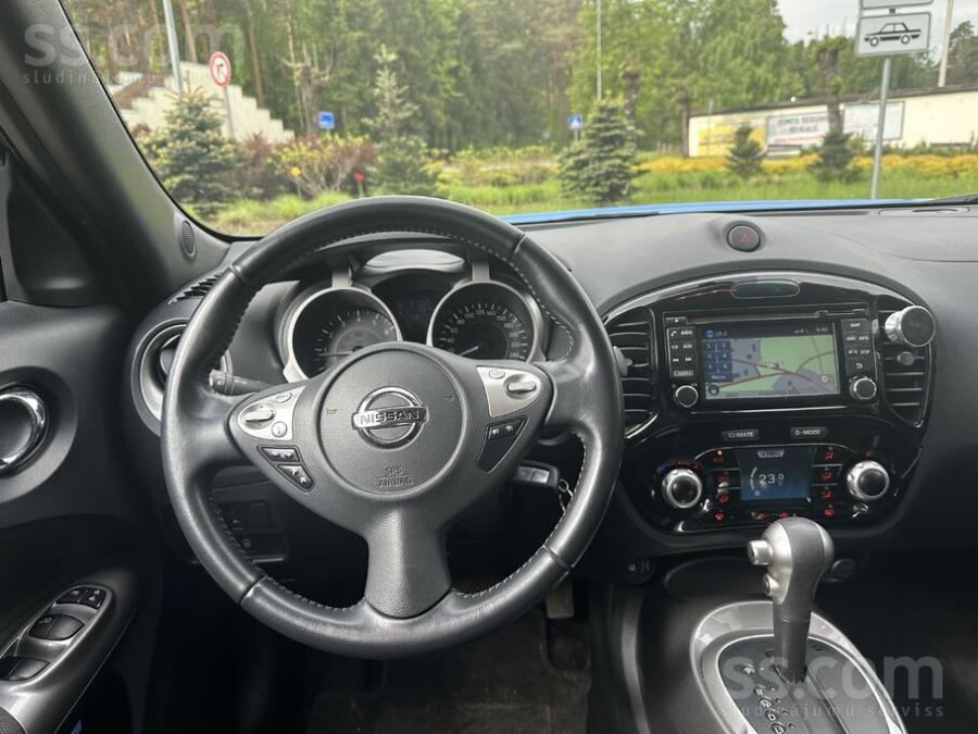 Zils Nissan Juke 2018 Valka, ar dzinēja tilpumu 1.60 L un nobraukumu 88 tūkst. km par 9000 €, foto 6 vietnē AUTOMOTO.COM.LV