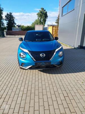 Blue Nissan Juke 2021 in Kaunas, with an engine capacity of 1.00 L and mileage of 81 thousand km for 13700 €, photo  on AUTOMOTO.COM.LV