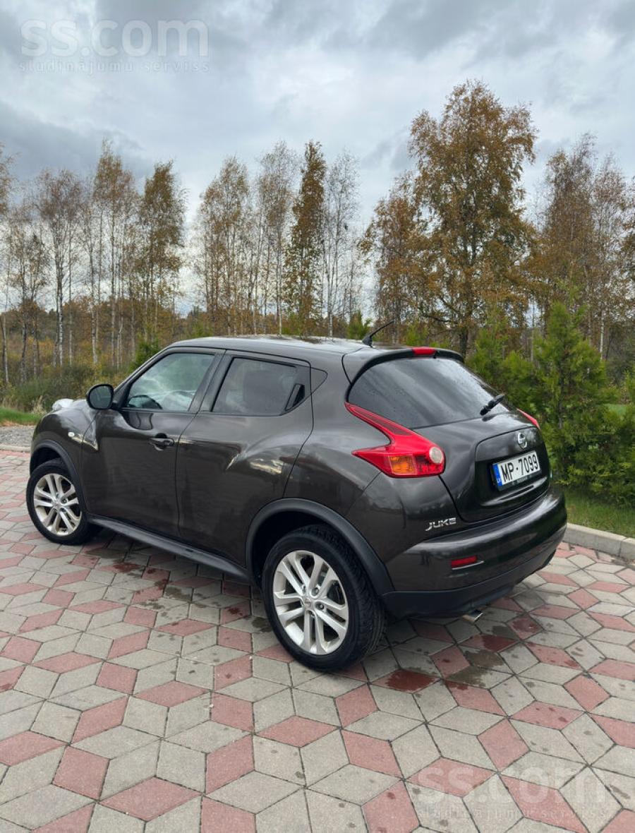 Brūns Nissan Juke 2012 Ludza, ar dzinēja tilpumu 1.50 L un nobraukumu 164 tūkst. km par 4750 €, foto 5 vietnē AUTOMOTO.COM.LV