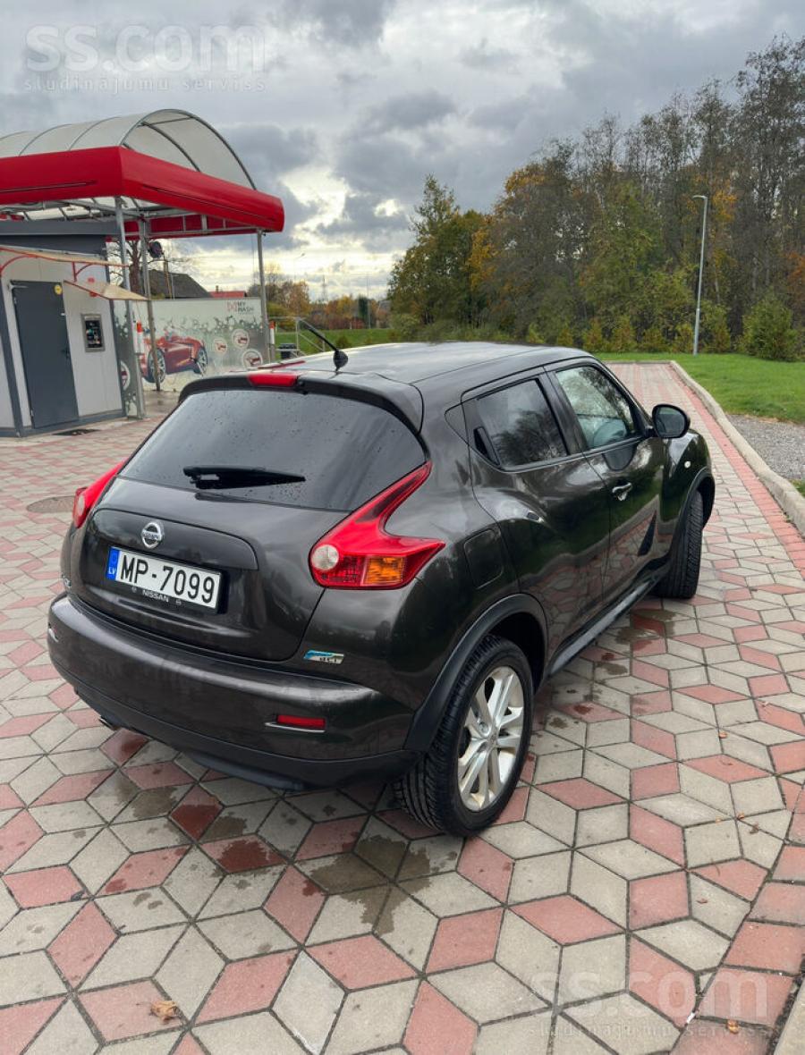 Brūns Nissan Juke 2012 Ludza, ar dzinēja tilpumu 1.50 L un nobraukumu 164 tūkst. km par 4750 €, foto 7 vietnē AUTOMOTO.COM.LV