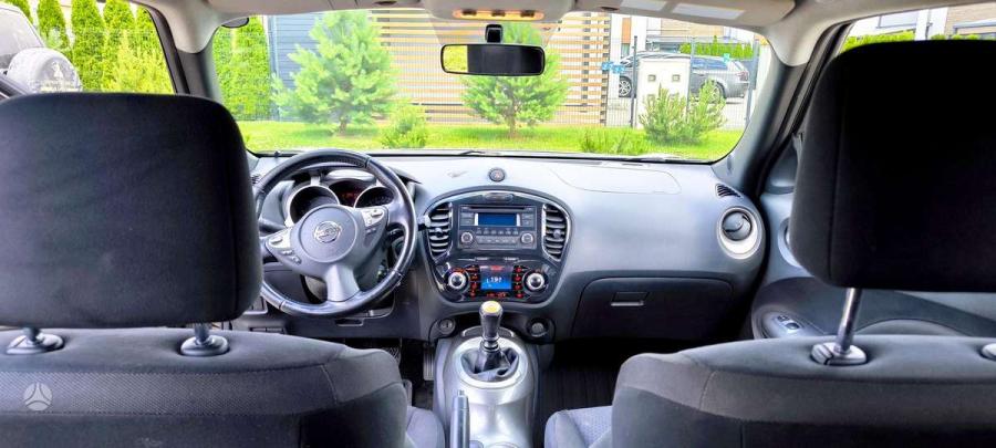 Brown Nissan Juke 2013 in Vilnius, with an engine capacity of 1.46 L and mileage of 266 thousand km for 4200 €, photo 7 on AUTOMOTO.COM.LV