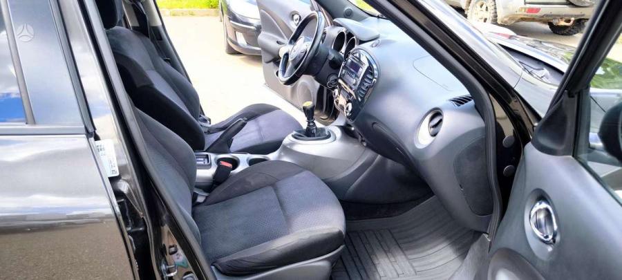Brown Nissan Juke 2013 in Vilnius, with an engine capacity of 1.46 L and mileage of 266 thousand km for 4200 €, photo 9 on AUTOMOTO.COM.LV