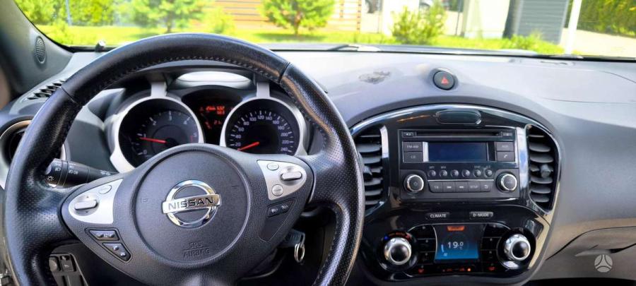 Brown Nissan Juke 2013 in Vilnius, with an engine capacity of 1.46 L and mileage of 266 thousand km for 4200 €, photo 10 on AUTOMOTO.COM.LV