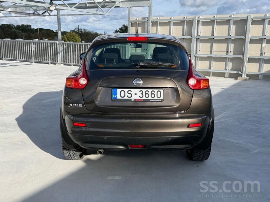 Brūns Nissan Juke 2013 Rīga, ar dzinēja tilpumu 1.60 L un nobraukumu 83 tūkst. km par 4450 €, foto 4 vietnē AUTOMOTO.COM.LV