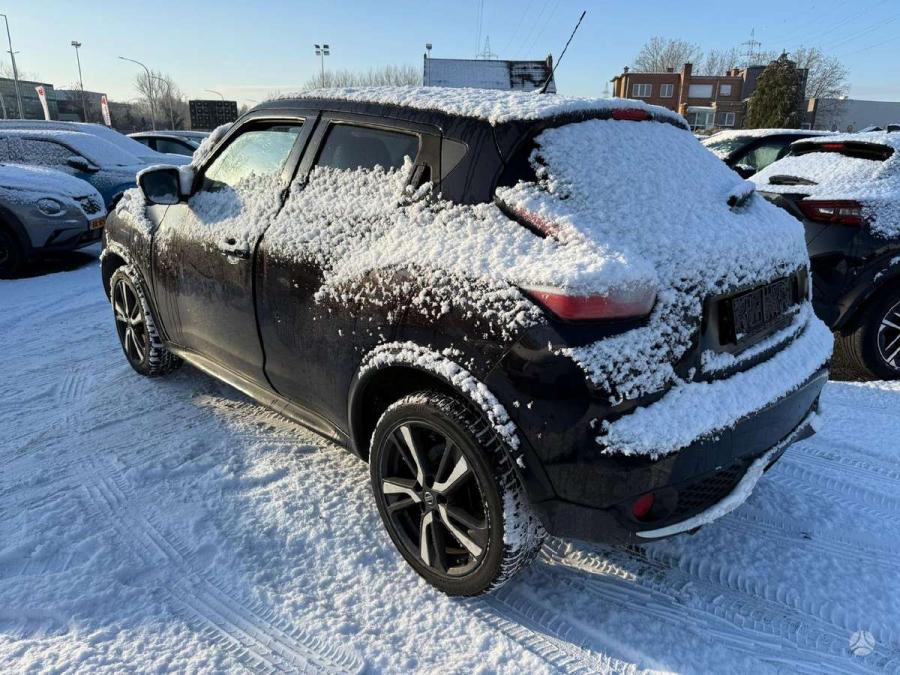 Brown Nissan Juke 2015 in Kaunas, with an engine capacity of 1.20 L and mileage of 140 thousand km for 5100 €, photo 3 on AUTOMOTO.COM.LV