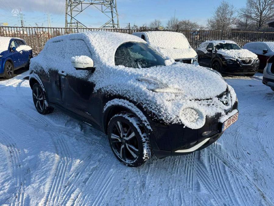Brown Nissan Juke 2015 in Kaunas, with an engine capacity of 1.20 L and mileage of 140 thousand km for 5100 €, photo 4 on AUTOMOTO.COM.LV