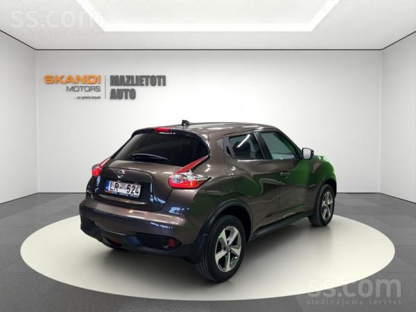 Brown Nissan Juke 2018 in Riga, with an engine capacity of 1.60 L and mileage of 78 thousand km for 9490 €, photo 7 on AUTOMOTO.COM.LV