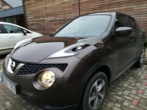 Brown Nissan Juke 2019 in Vilnius, with an engine capacity of 1.60 L and mileage of 76 thousand km for 9300 €, photo 4 on AUTOMOTO.COM.LV