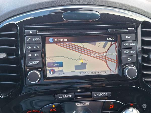 Nissan Juke 2019 in Vilnius on AUTOMOTO.COM.LV Brown Nissan Juke 2019 in Vilnius, with an engine capacity of 1.60 L and mileage of 33 thousand km for 11500 €, photo 11 on AUTOMOTO.COM.LV