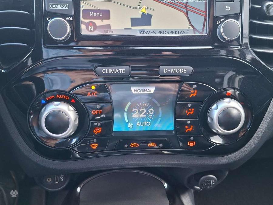 Brown Nissan Juke 2019 in Vilnius, with an engine capacity of 1.60 L and mileage of 33 thousand km for 11500 €, photo 13 on AUTOMOTO.COM.LV