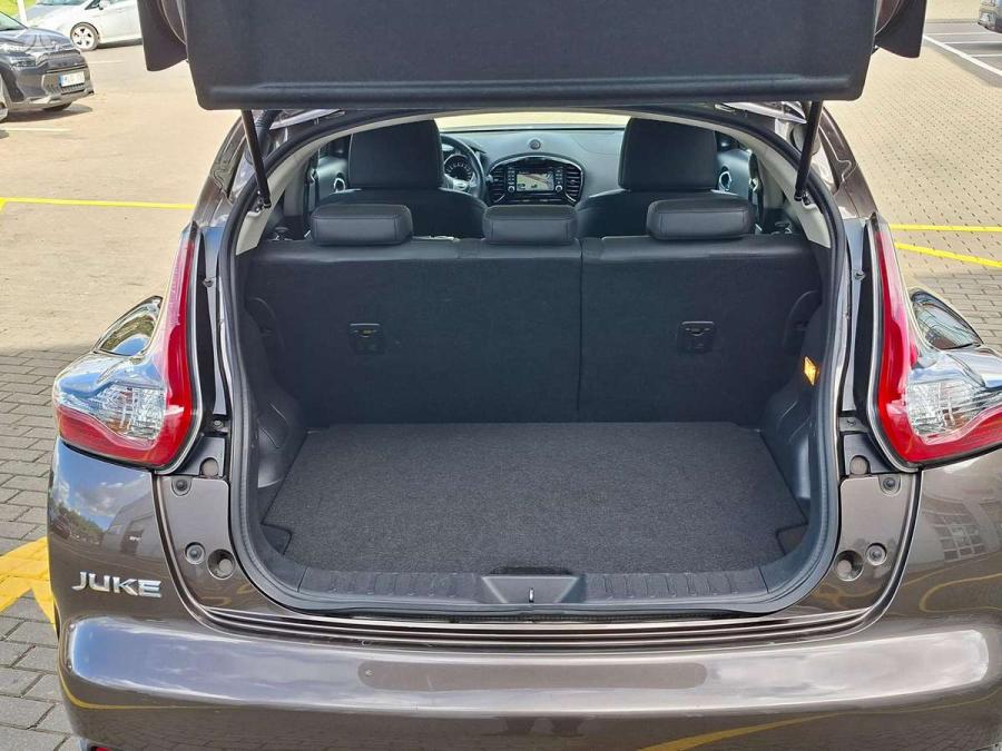 Brown Nissan Juke 2019 in Vilnius, with an engine capacity of 1.60 L and mileage of 33 thousand km for 11500 €, photo 22 on AUTOMOTO.COM.LV