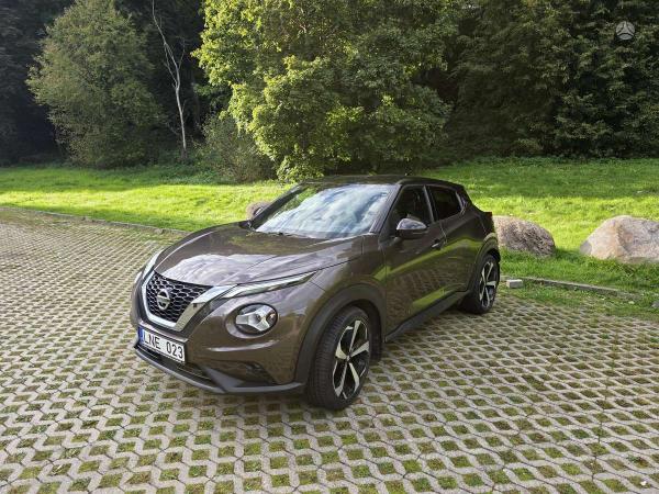 Nissan Juke 2020 Viļņa vietnē Brūns Nissan Juke 2020 Viļņa, ar dzinēja tilpumu 1.00 L un nobraukumu 84 tūkst. km par 14800 €, foto 1 vietnē AUTOMOTO.COM.LV