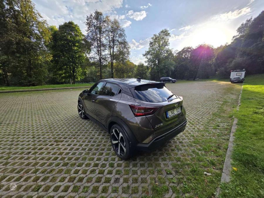 Brown Nissan Juke 2020 in Vilnius, with an engine capacity of 1.00 L and mileage of 84 thousand km for 14800 €, photo 8 on AUTOMOTO.COM.LV
