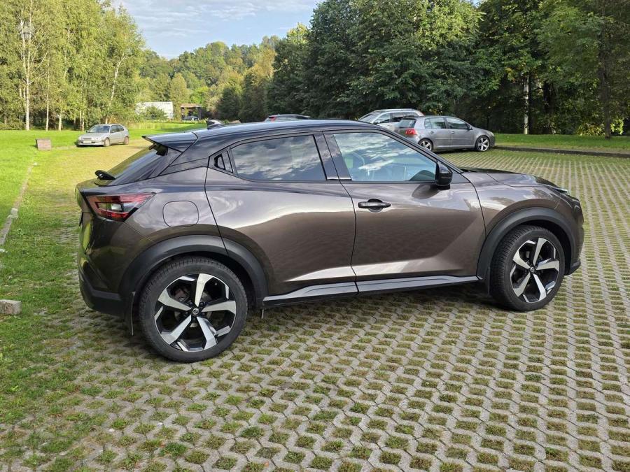 Brown Nissan Juke 2020 in Vilnius, with an engine capacity of 1.00 L and mileage of 84 thousand km for 14800 €, photo 10 on AUTOMOTO.COM.LV