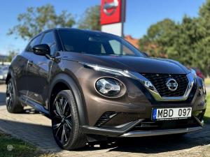 Brown Nissan Juke 2021 in Klaipeda, with an engine capacity of 1.00 L and mileage of 59 thousand km for 16990 €, photo  on AUTOMOTO.COM.LV