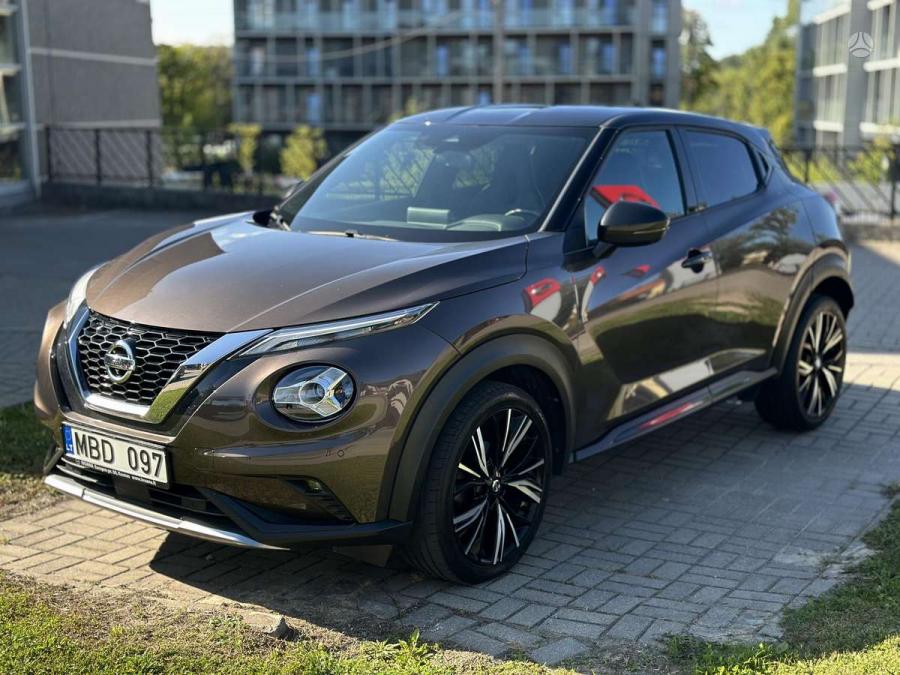 Brūns Nissan Juke 2021 Klaipėda, ar dzinēja tilpumu 1.00 L un nobraukumu 59 tūkst. km par 16990 €, foto 4 vietnē AUTOMOTO.COM.LV