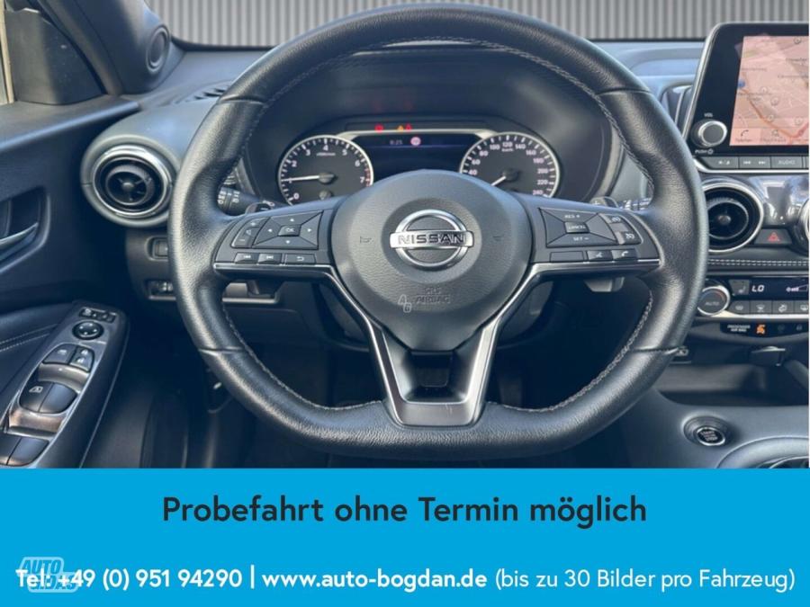 Brown Nissan Juke 2022 in Kaunas, with an engine capacity of 1.00 L and mileage of 22 thousand km for 22599 €, photo 5 on AUTOMOTO.COM.LV