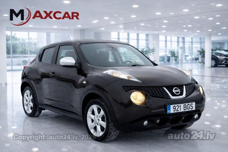 Brown Nissan Juke 2012 in Tallinn, with an engine capacity of 1.60 L and mileage of 115 thousand km for 4999 €, photo 1 on AUTOMOTO.COM.LV