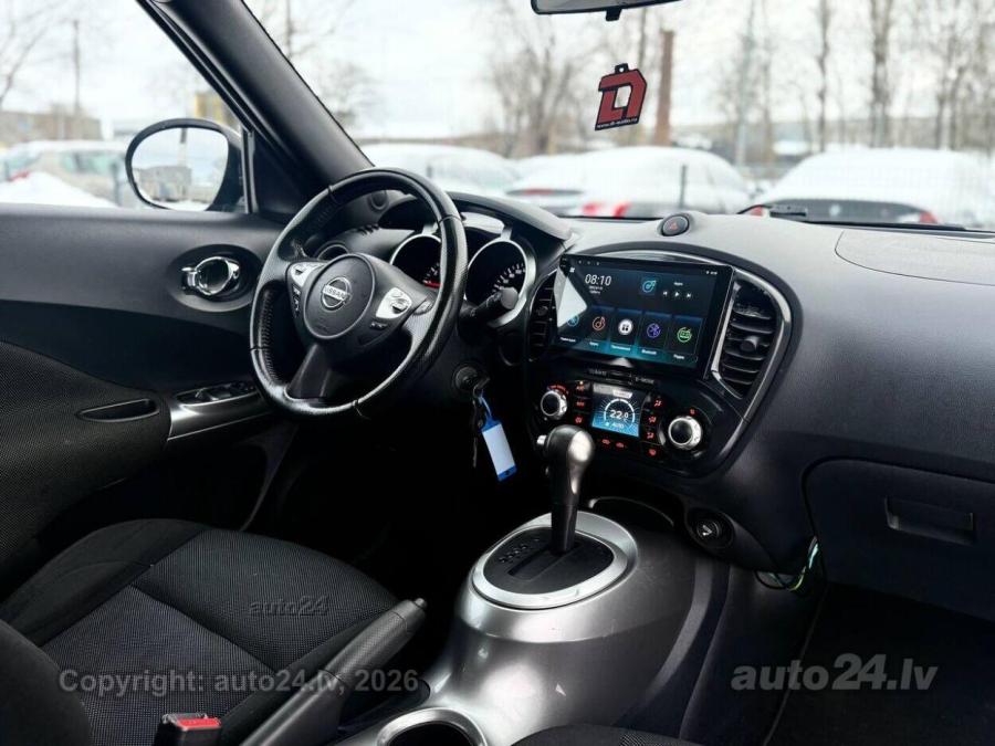 Brown Nissan Juke 2012 in Tallinn, with an engine capacity of 1.60 L and mileage of 115 thousand km for 4999 €, photo 9 on AUTOMOTO.COM.LV