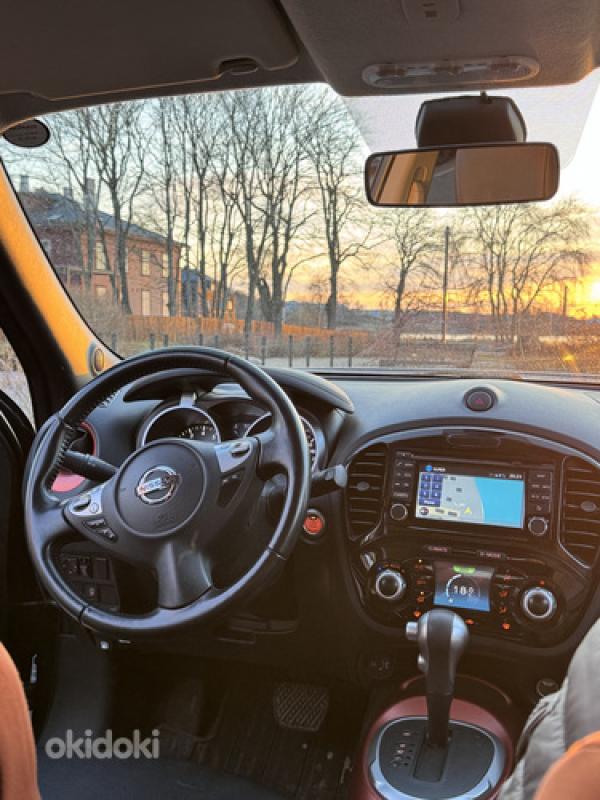 Brown Nissan Juke 2018 in Tallinn, with an engine capacity of 1.60 L and mileage of 75 thousand km for 10000 €, photo 4 on AUTOMOTO.COM.LV