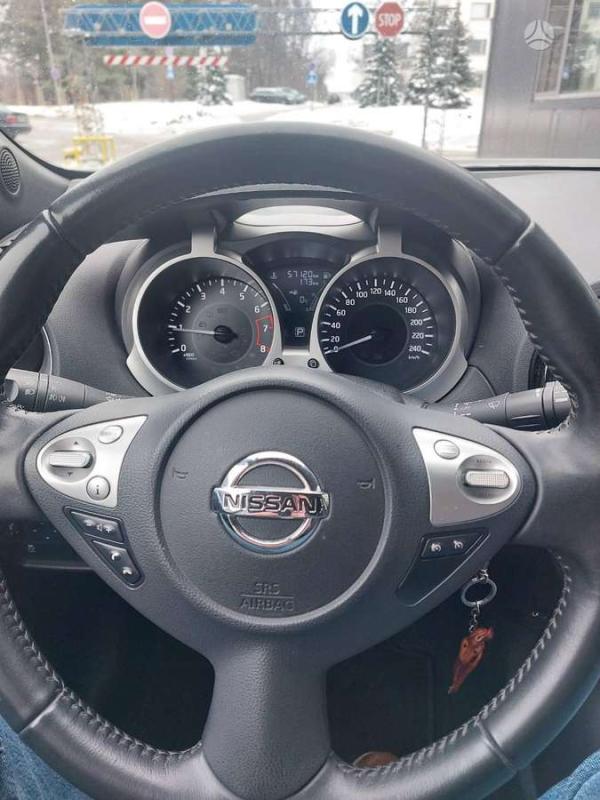 Brown Nissan Juke 2019 in Vilnius, with an engine capacity of 1.60 L and mileage of 57 thousand km for 10500 €, photo 10 on AUTOMOTO.COM.LV